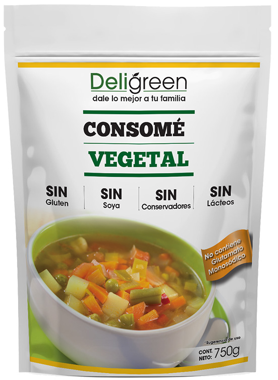 Consomé vegetal natural 750g - What The Health