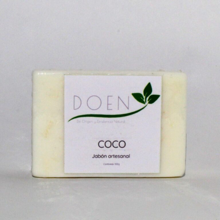 Jabón artesanal de Coco DOEN - What The Health!